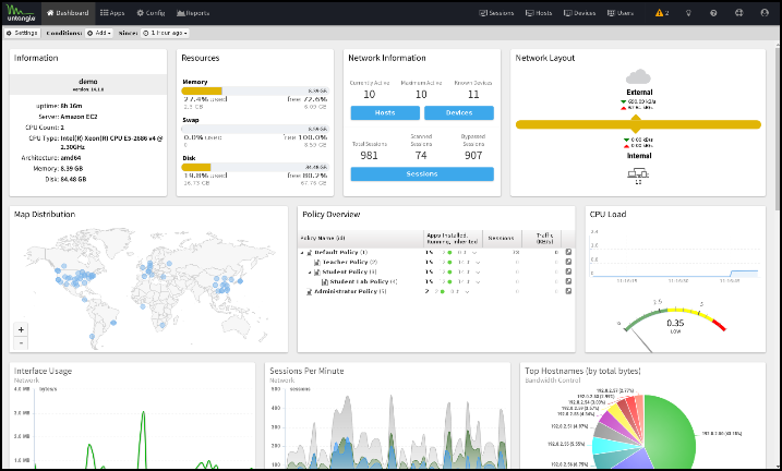 ETM NG Firewall - Web Administration - Arista